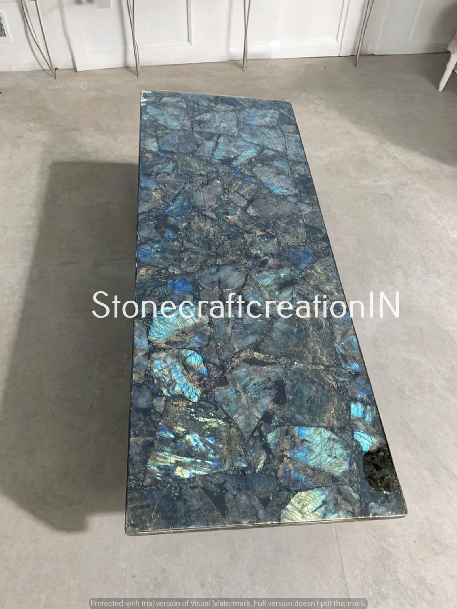 Labradorite Countertops, Kitchen & Dining Counter Top Gemstone Slab ...