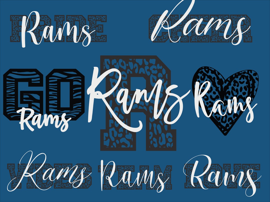 Rams Mascot 8 Design Bundle, Rams Svg, Rams Leopard Svg, Sports Team ...