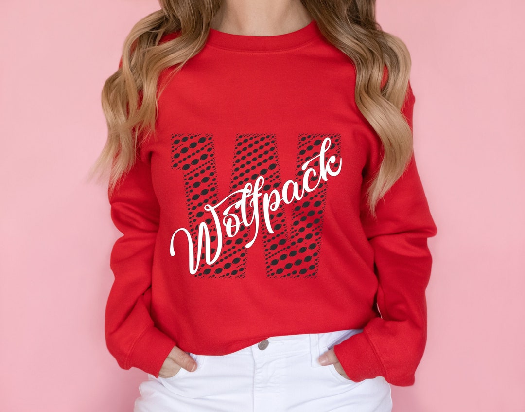 Wolfpack Football Svg, Wolfpack Svg, Wolfpack Sport Mascot Svg, Digital ...