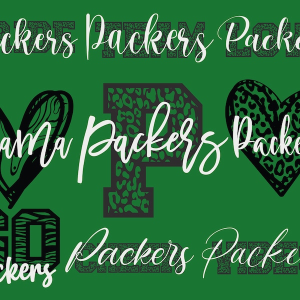 Packers Svg - Etsy