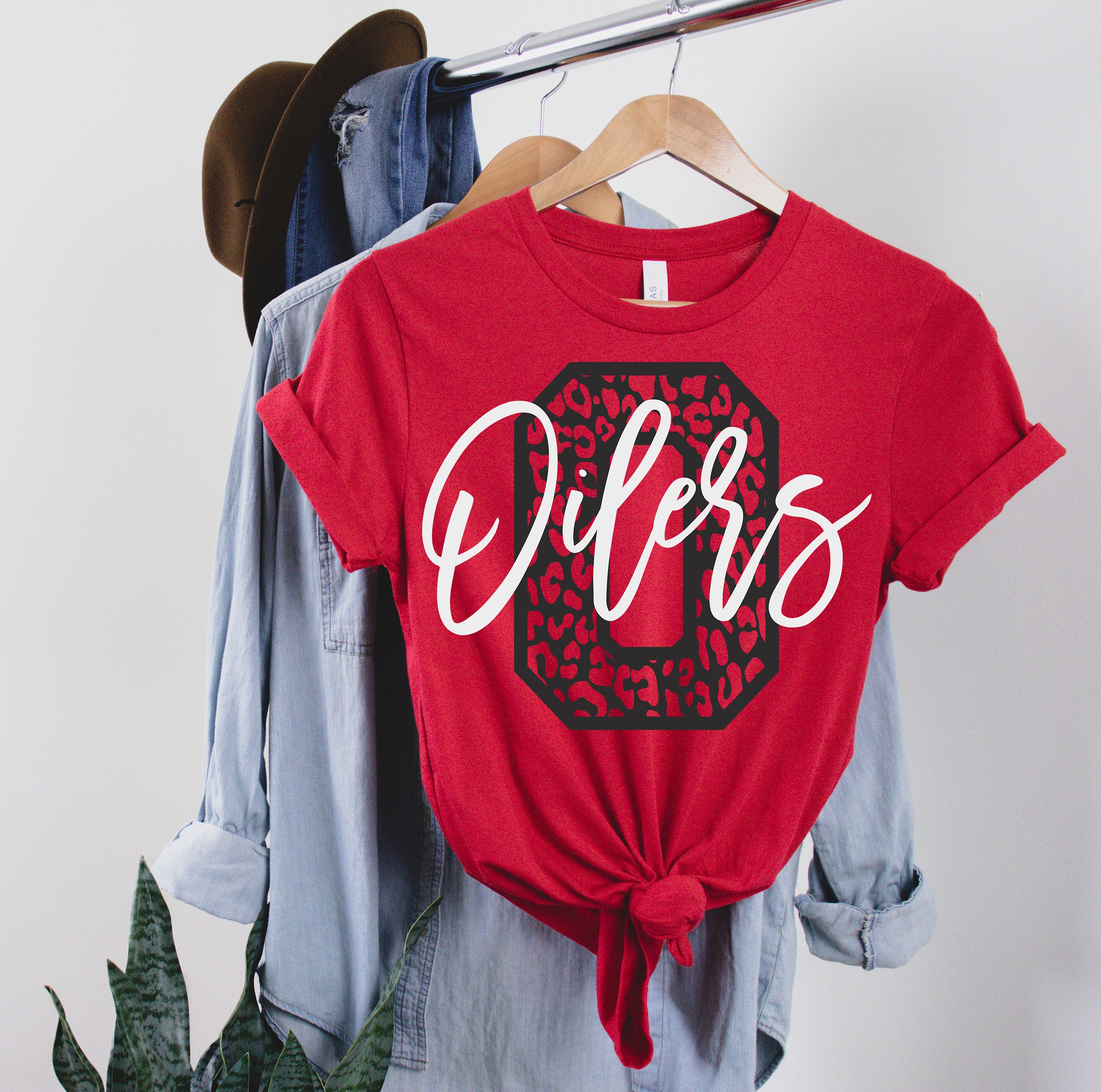 Oilers Mascot 8 Design Bundle, Oilers Svg, Oilers Leopard Svg, Sports ...