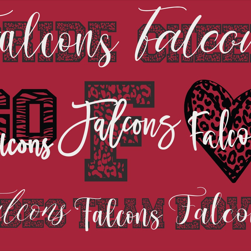Atlanta Falcons Clip Art - Etsy