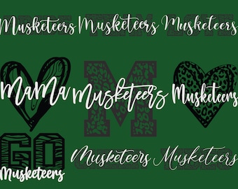 Musketeers Svg Musketeer 20 Baseball Svg Mascot Designs Pack - Etsy