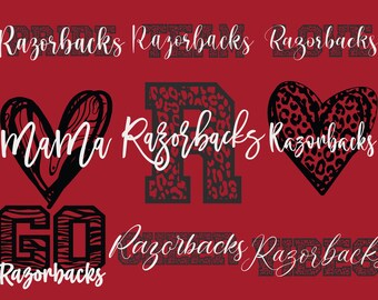 Razorbacks PNG Digital Design for Screens or Sublimation - Etsy
