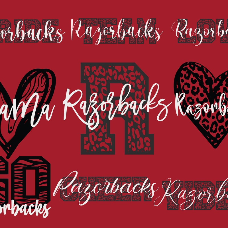 Razorbacks Svg - Etsy