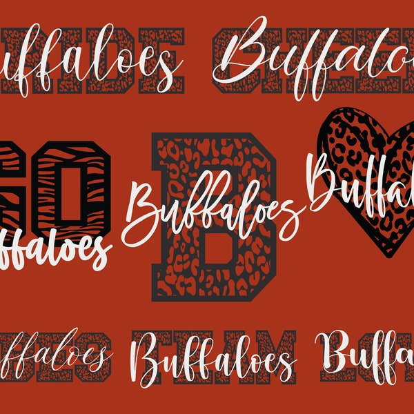 Buffalo Svg - Etsy