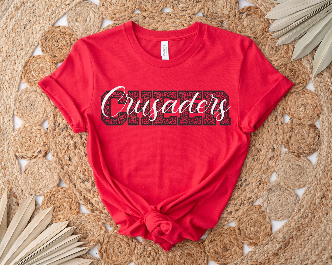 Crusaders Mascot 8 Design Bundle, Crusaders Svg, Crusaders Leopard Svg ...