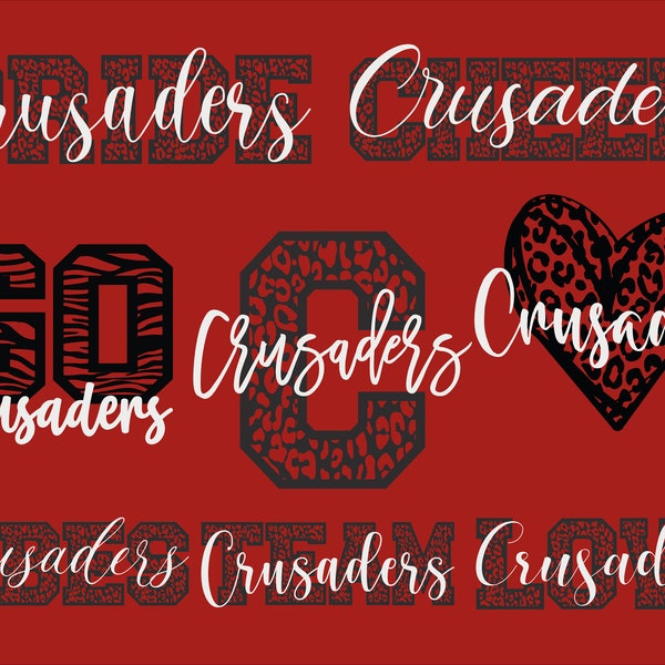 Crusaders Svg - Etsy