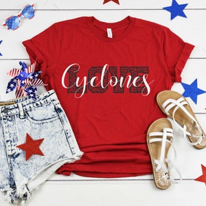 Cyclones Mascot 8 Design Bundle, Cyclones Svg, Cyclones Leopard Svg ...