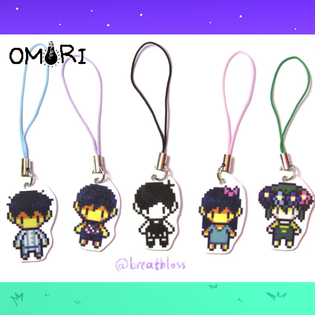 Omori Phone Charms - Etsy
