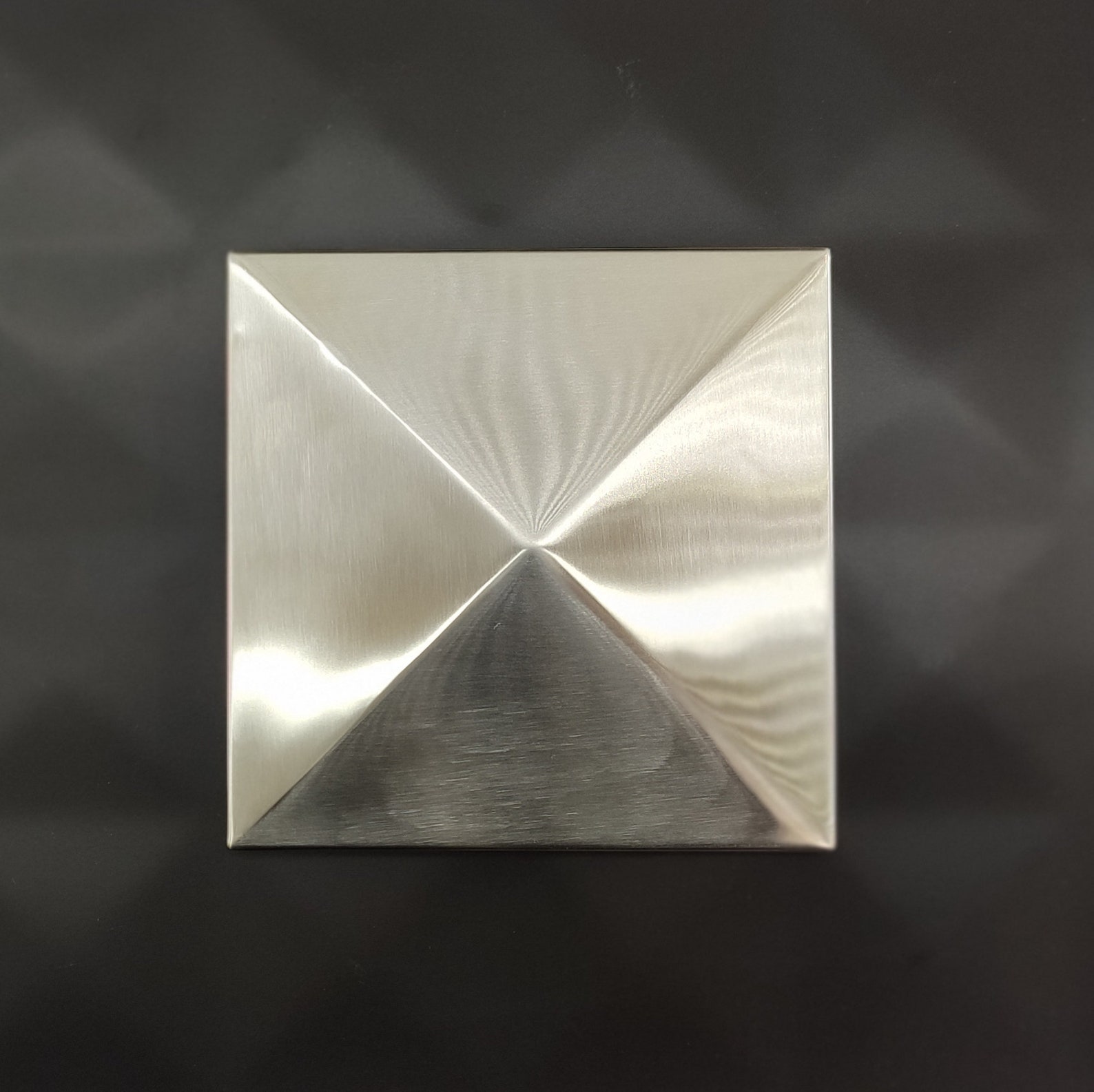 5x5'' Envelope Stainless Steel Post Cap, Post Cover Cap End, Gate Post ...