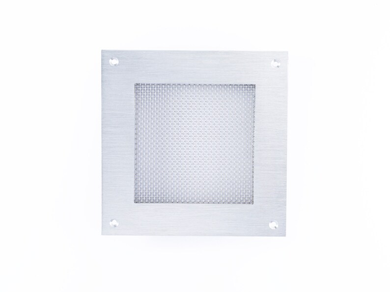 Wall Mounted Custom Vent Cover With Mesh , Air Vent Covers Any Size ...