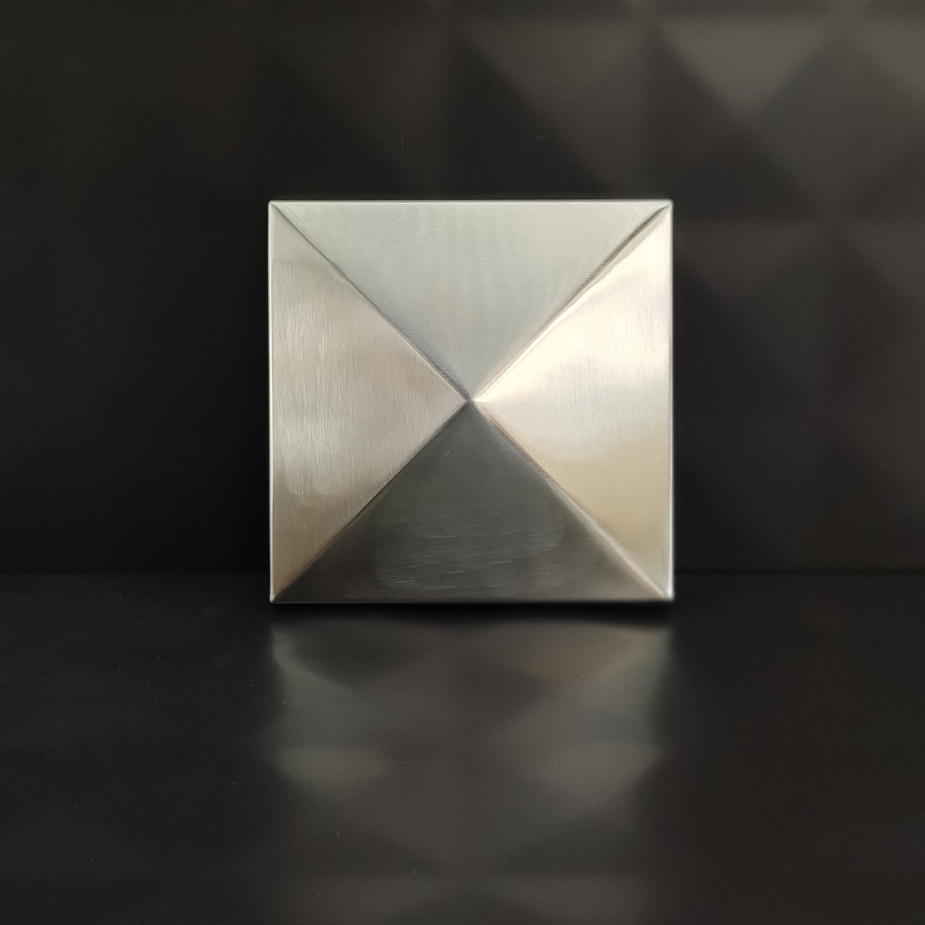 Envelope Stainless Steel Post Cap, Post Cover Cap End, Gate Post Cap ...