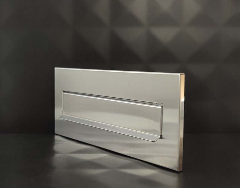Stainless Steel Door Post Slot, Mail Slot, Post Slot, C4 Letter Drop ...