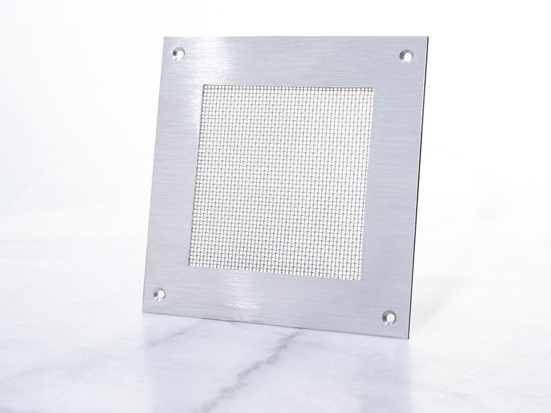 Wall Mounted Custom Vent Cover With Mesh , Air Vent Covers Any Size ...