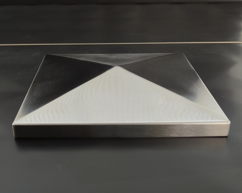 5x5'' Envelope Stainless Steel Post Cap, Post Cover Cap End, Gate Post ...