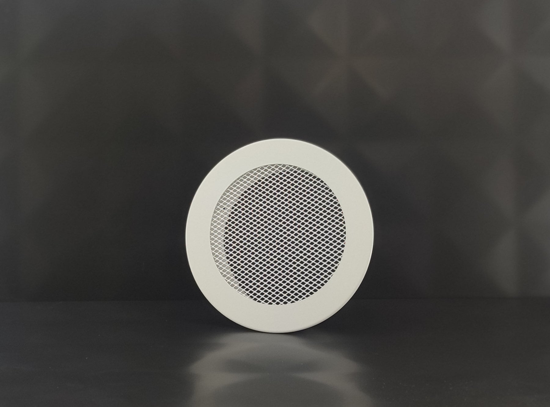 Fully Custom Round Vent Grilles, White Vent Grilles With Mesh, Metal ...