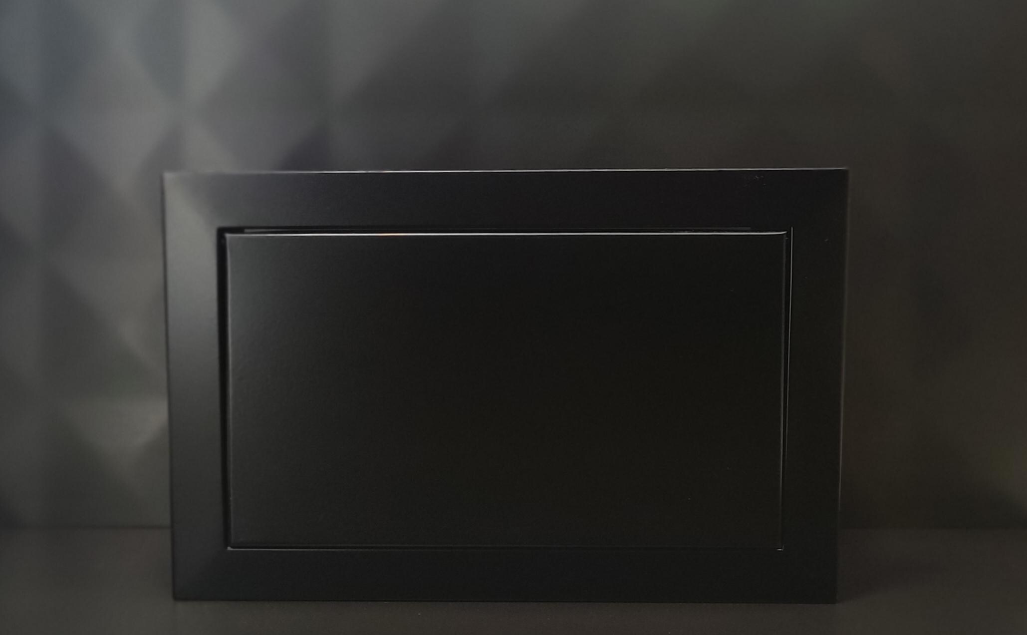 Black Chute Doors, Custom Laundry Chute Door, Stainless Steel Swing ...