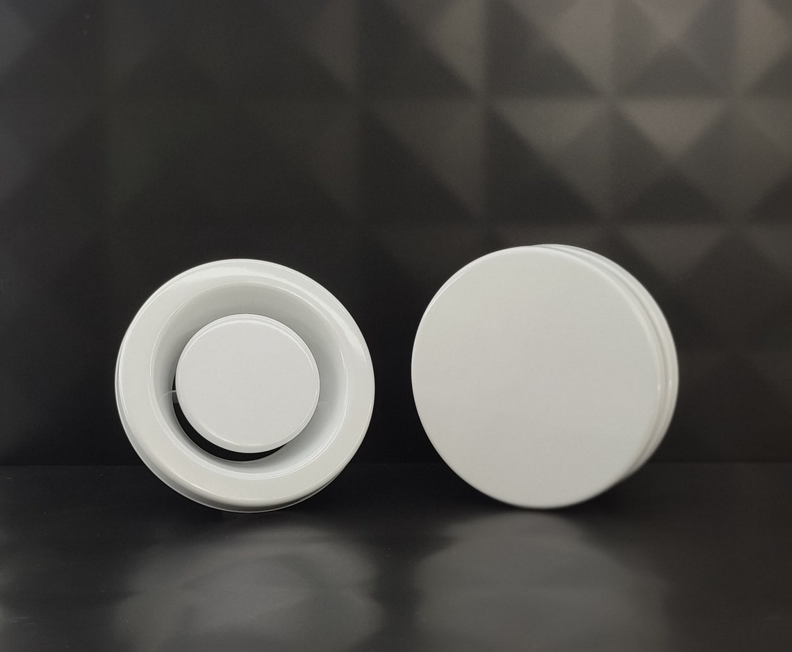 4'' 5'' 6'' 8'' HVAC Anemostat, Round Ventilation Cover, HVAC System ...