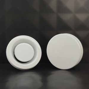 4'' 5'' 6'' 8'' HVAC Anemostat, Round Ventilation Cover, HVAC System ...