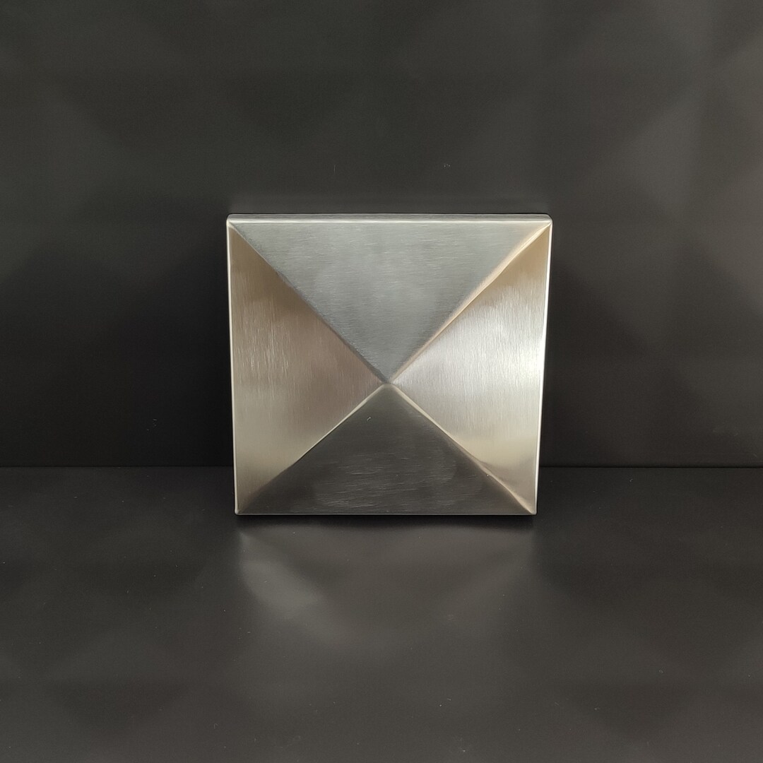 Envelope Stainless Steel Post Cap, Post Cover Cap End, Gate Post Cap ...