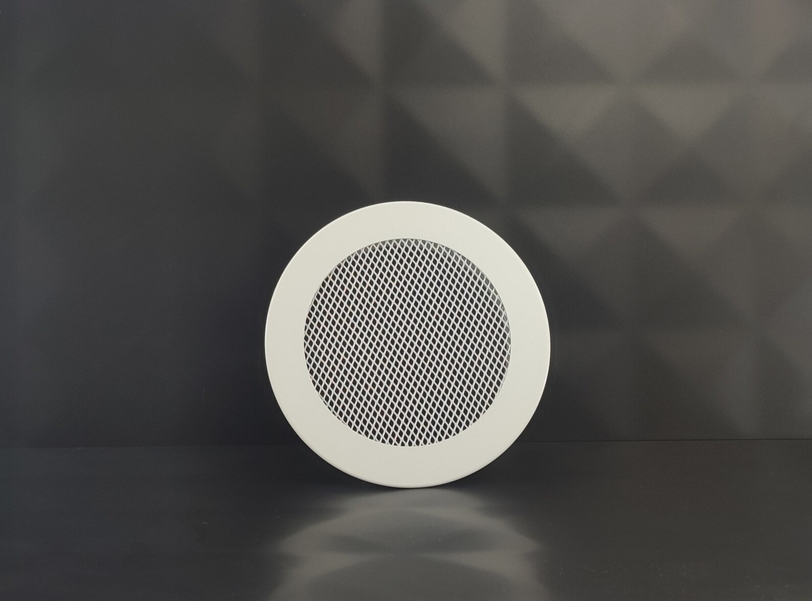 Fully Custom Round Vent Grilles, White Vent Grilles With Mesh, Metal ...