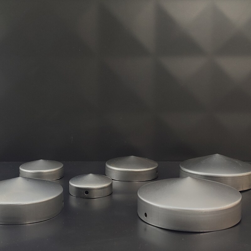 Round Steel Cap - Etsy