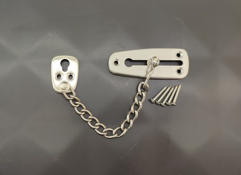 Stainless Steel Door Latch, Door Lock With Chain, INOX Door Lock, Door ...