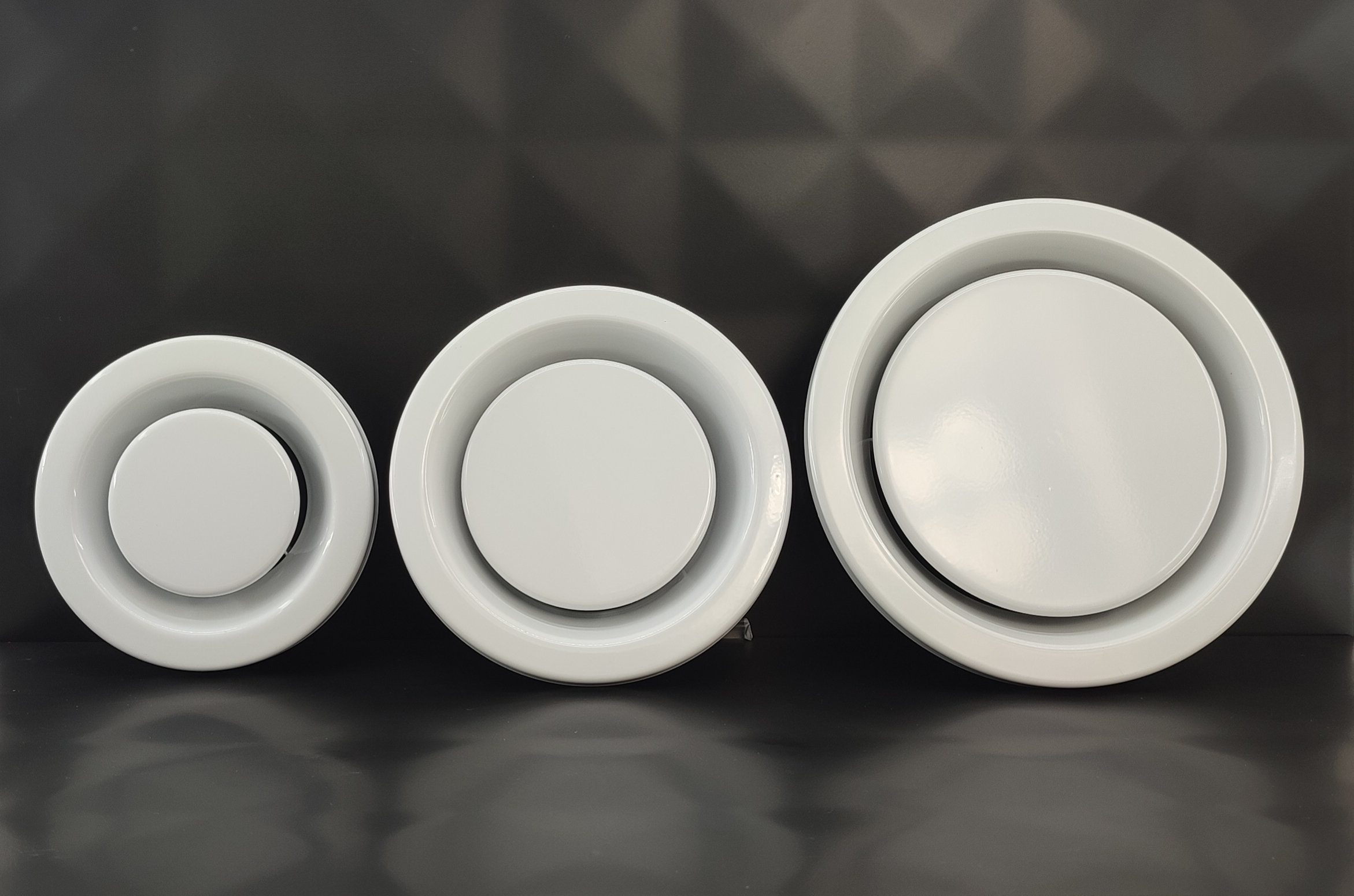 4'' 5'' 6'' 8'' HVAC Anemostat, Round Ventilation Cover, HVAC System ...