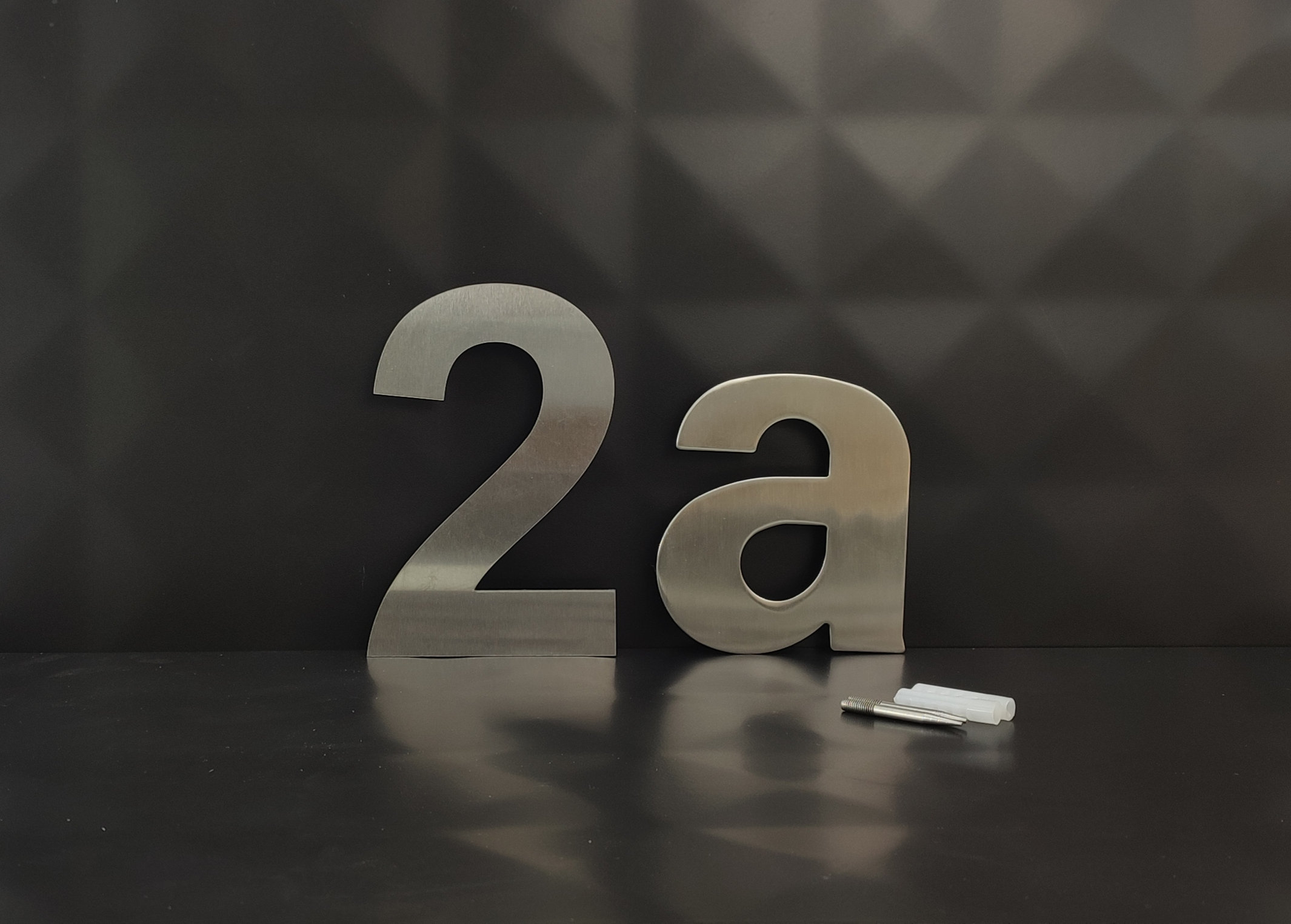 Laser Cut Stainless Steel House Numbers, House Numbers & Letters, Steel ...
