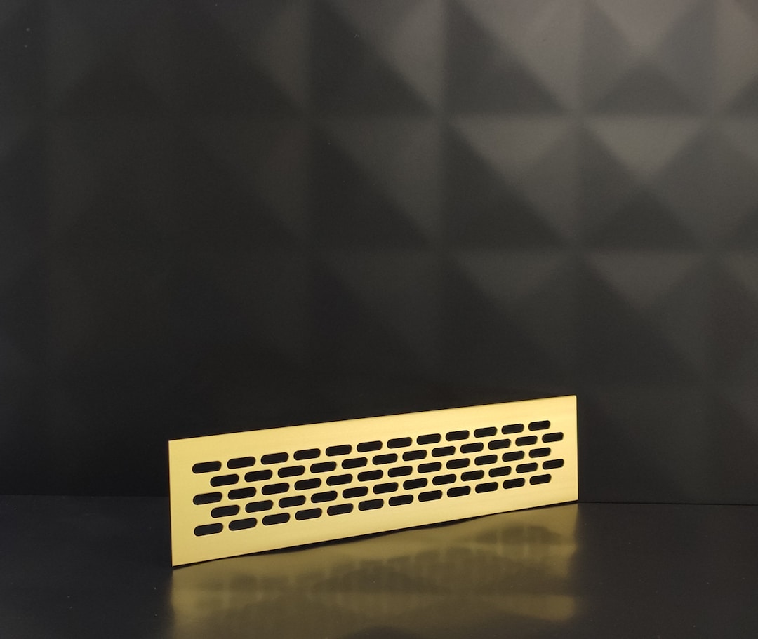 Gold Furniture Vent Grille, Modern Vent Grille, Fridge Vent Grille ...