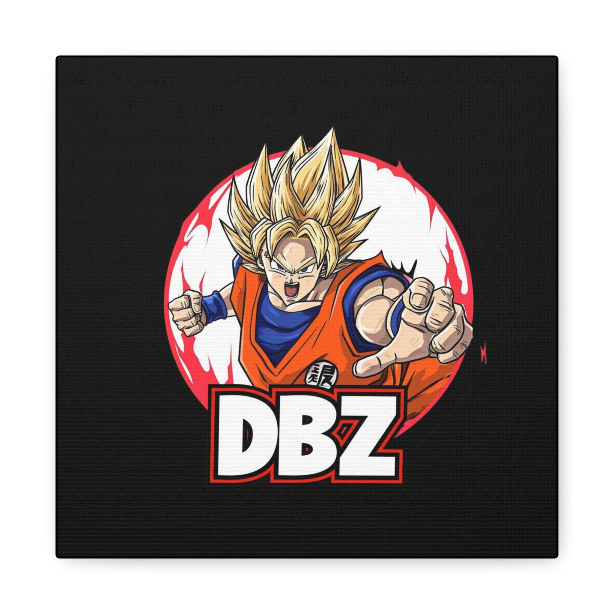 DBZ Wall Art Dragon Ball Wall Art Dragon Ball Character Wall Art ...