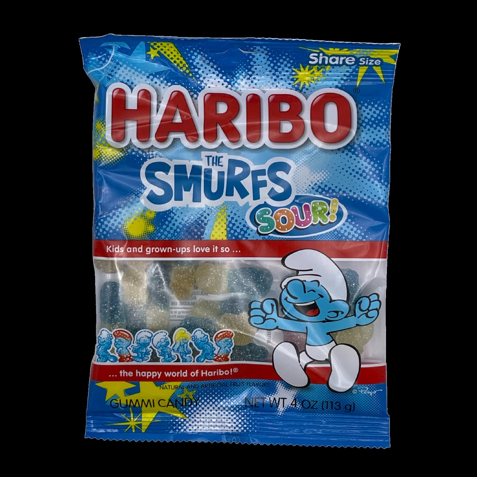 Haribo the Smurfs Gummies 113g - Etsy