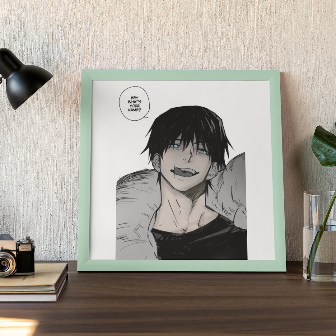 3 Anime Digital Printable Posters Jujutsu Kaisen Toji - Etsy