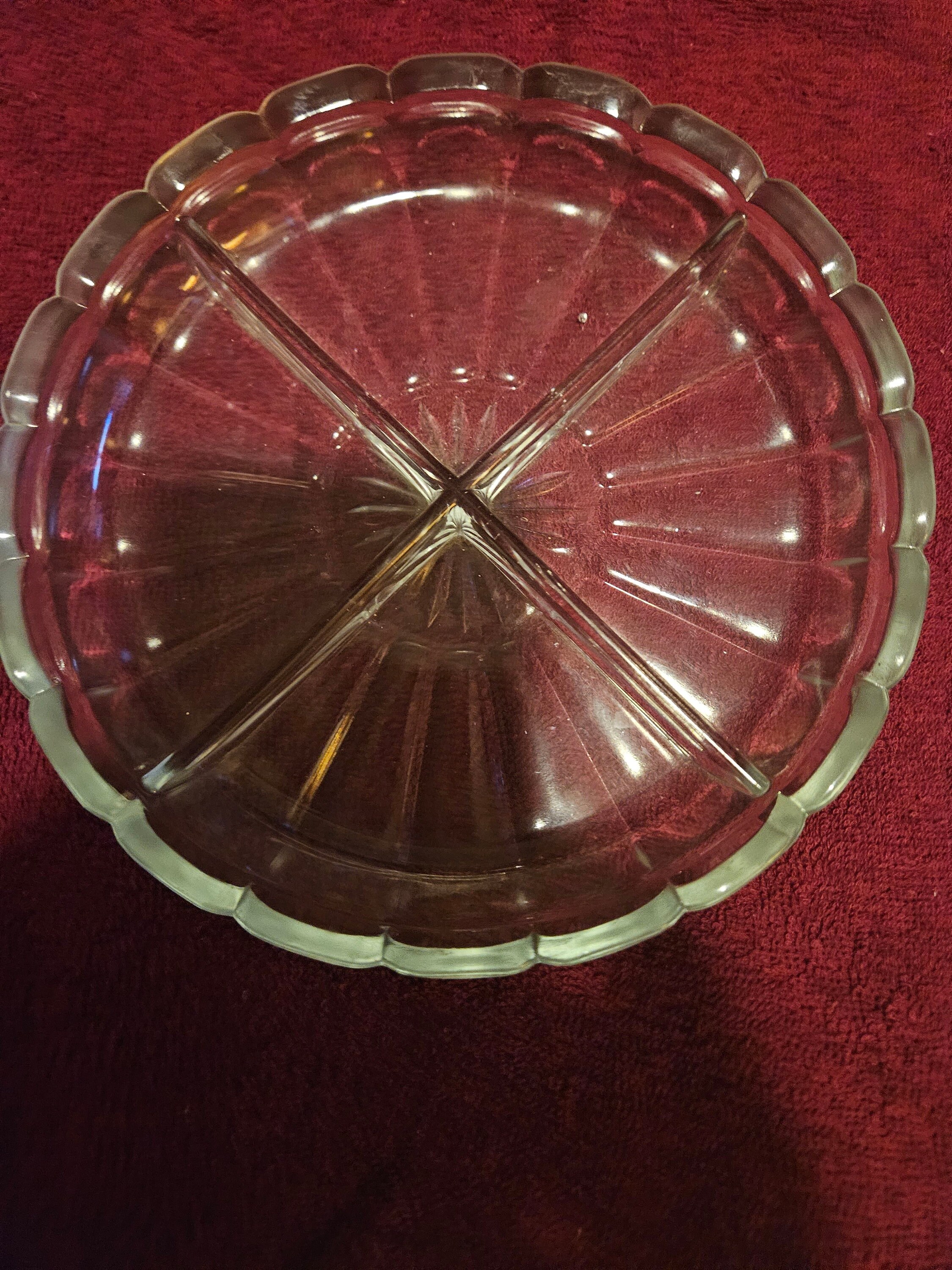 Vintage Glass Relish Dishes. Set of 3 - Etsy