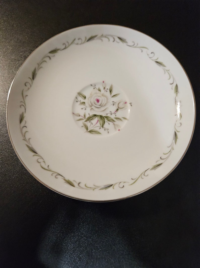 Vintage Diamond China Romance Tea Cup and Saucer Set - Etsy