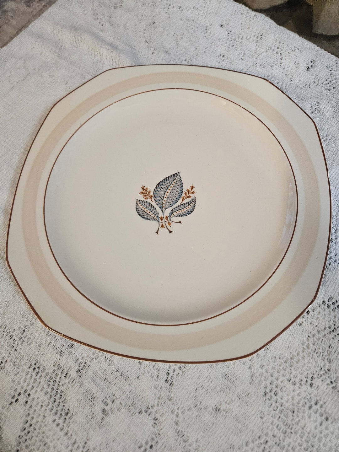 Vintage Alfred Meakin England China Dinner Plates in the Moreton ...