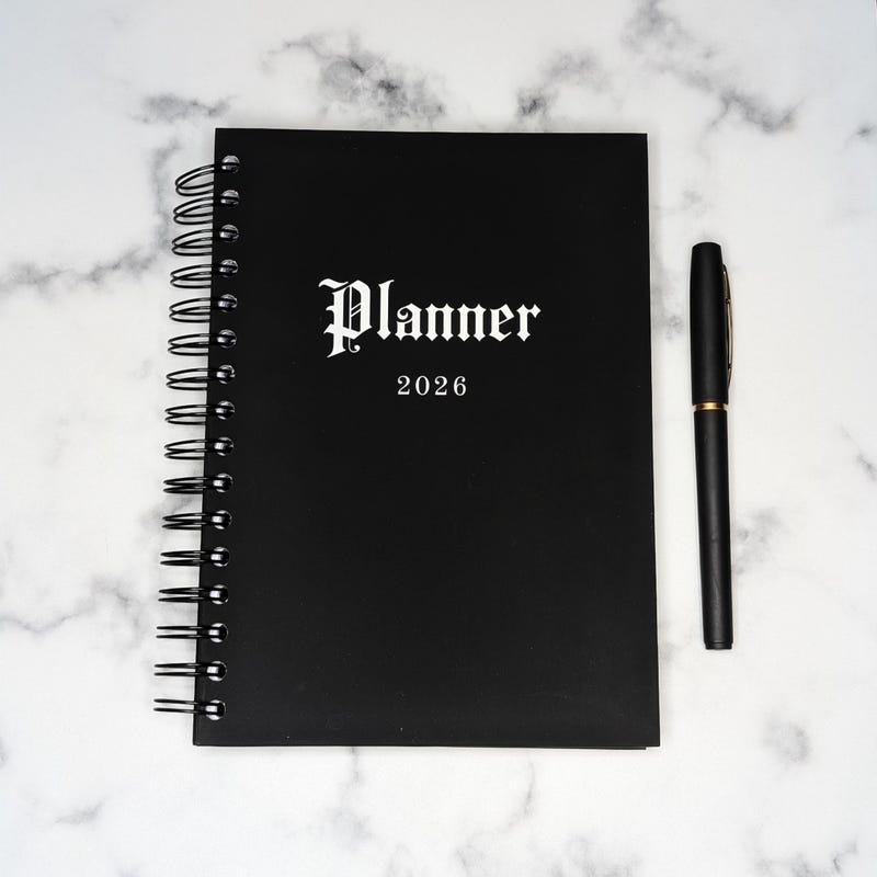 2026 Witchy Weekly Planner - Etsy UK