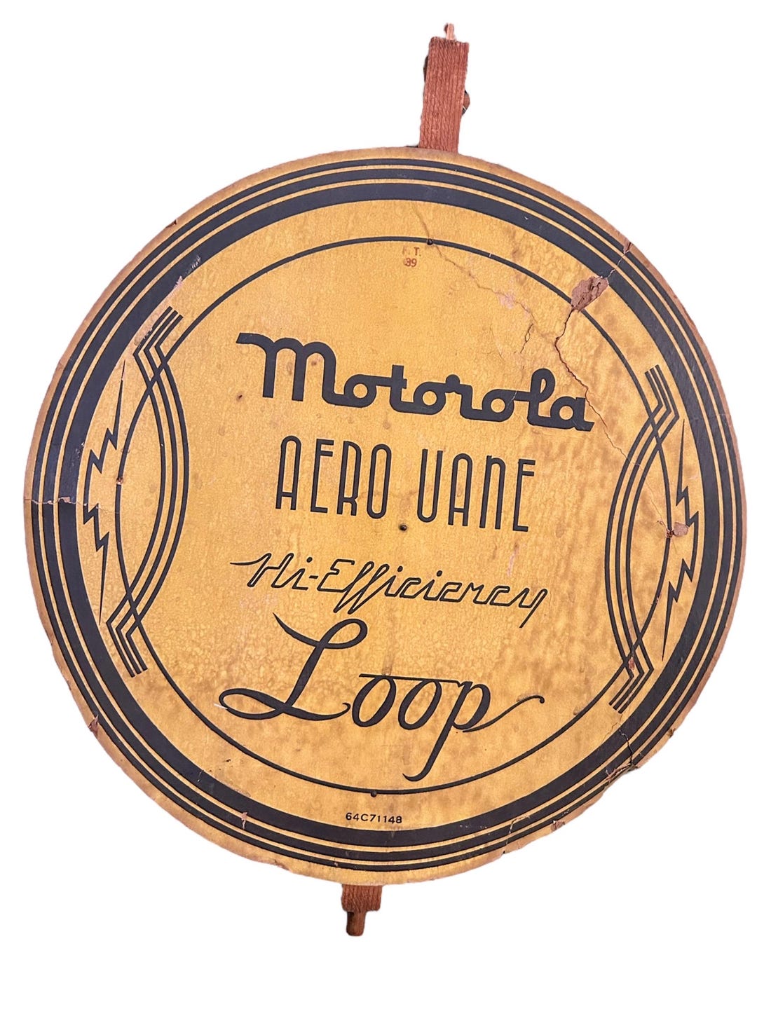 Vintage 1940s Motorola Aero Vane Hi-efficiency Loop Antenna - Etsy