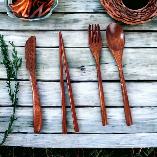 Wooden Cutlery - Etsy