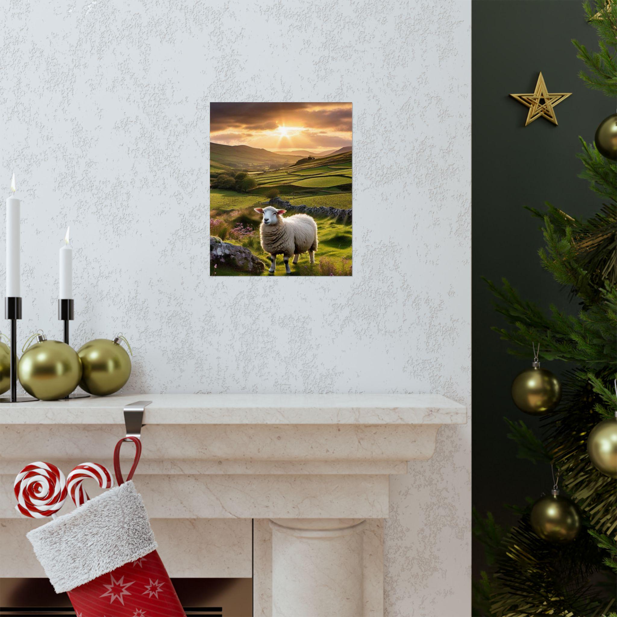 Yorkshire Dales 9x11 Farm Poster, All Creatures Great and Small, James ...