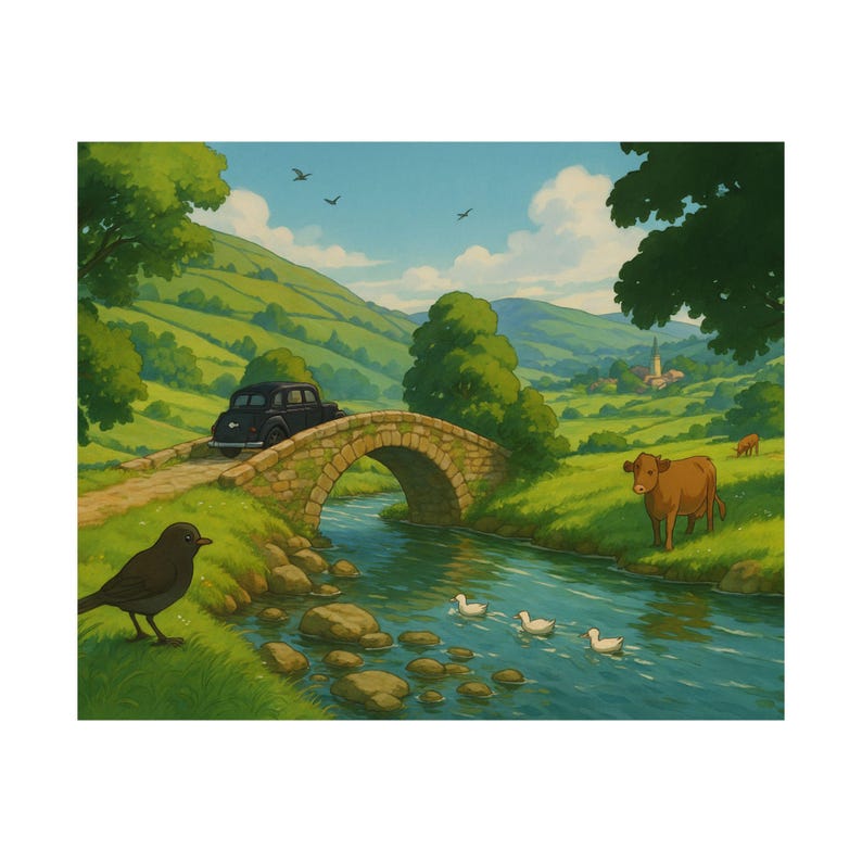 All Creatures Great and Small 11x9 Horizontal Poster Print, Yorkshire ...