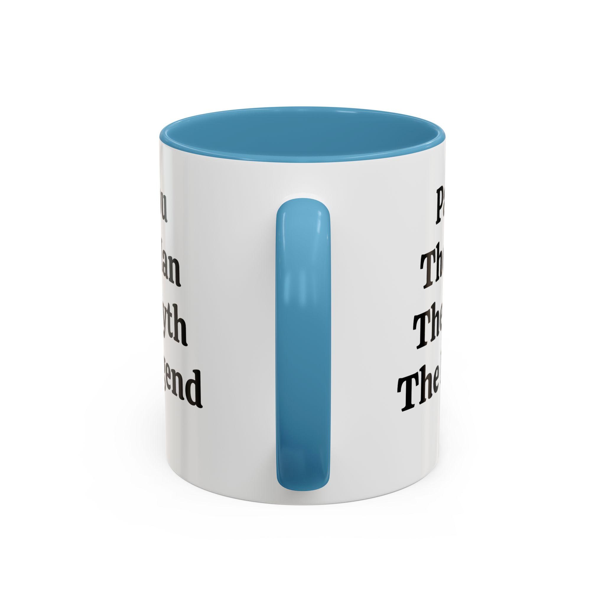 Papou the Man the Myth the Legend Coffee Mug, 11oz, Greek Grandfather ...