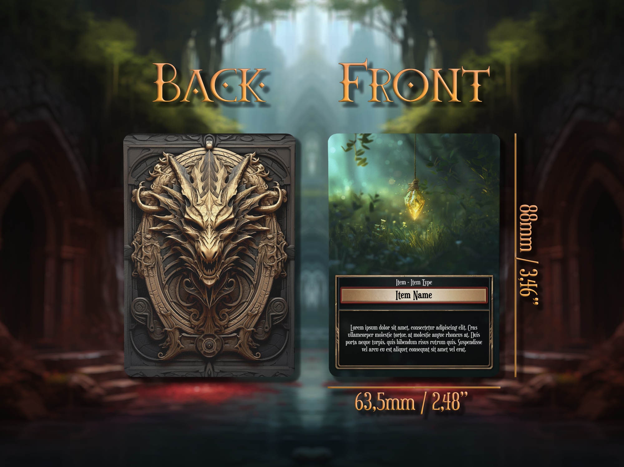 Custom Your Own Card for Dnd One Custom Card Roleplay Game Full Art - Etsy