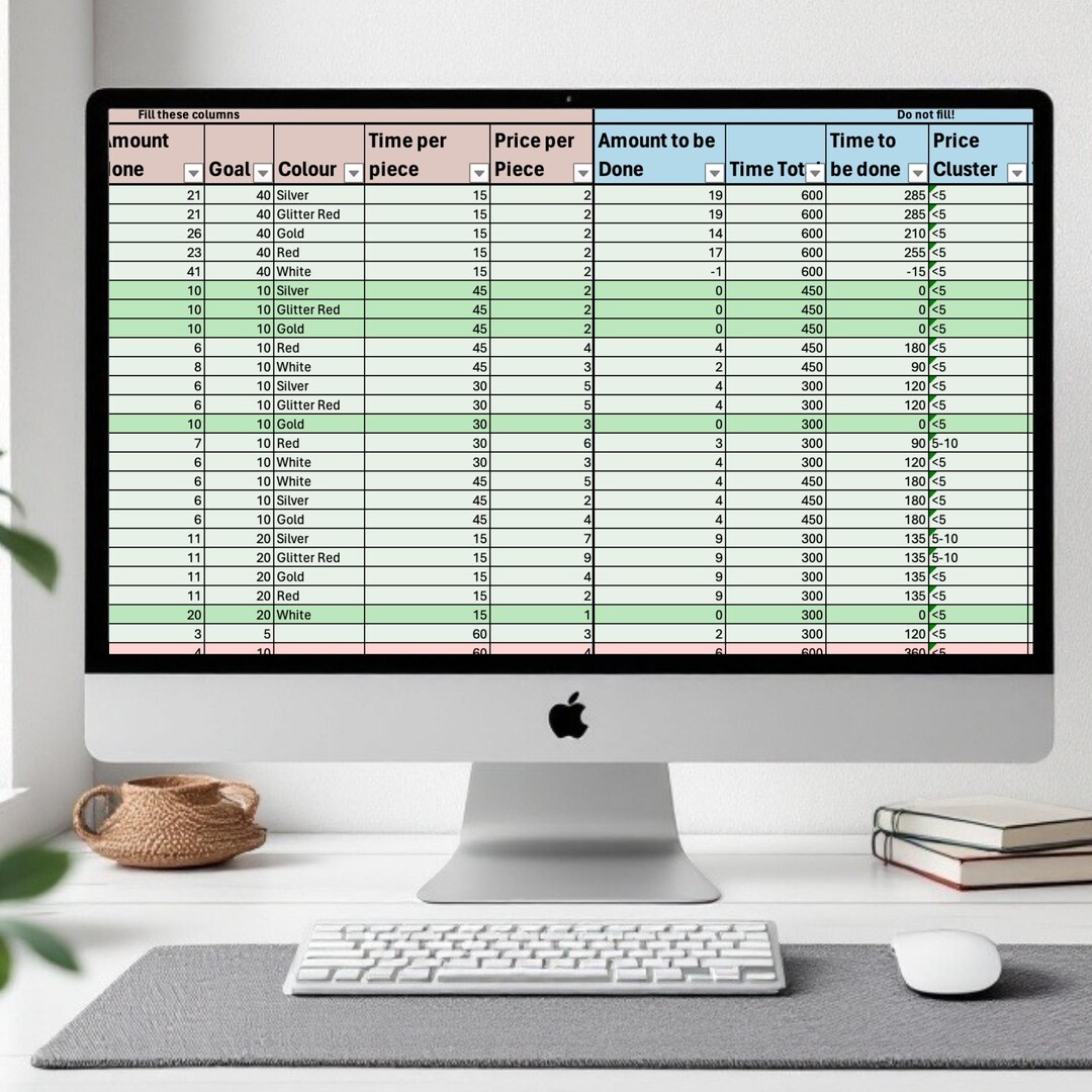 Small Business Inventory Market Tracker Calculator Market Prep Template ...