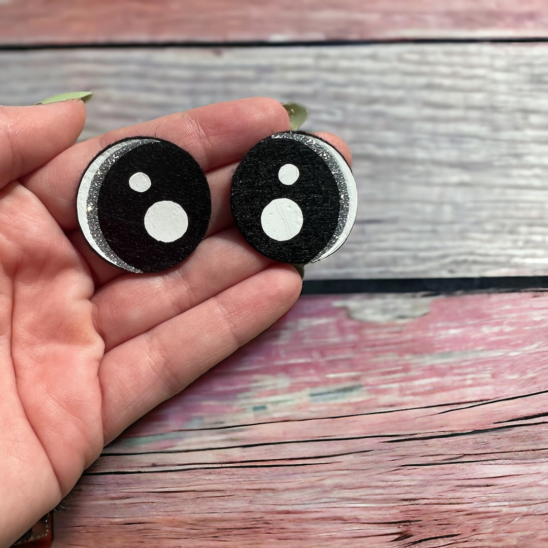 5 Pairs Felt Eyes for Amigurumi Eyes for Plushies Select Your Style ...