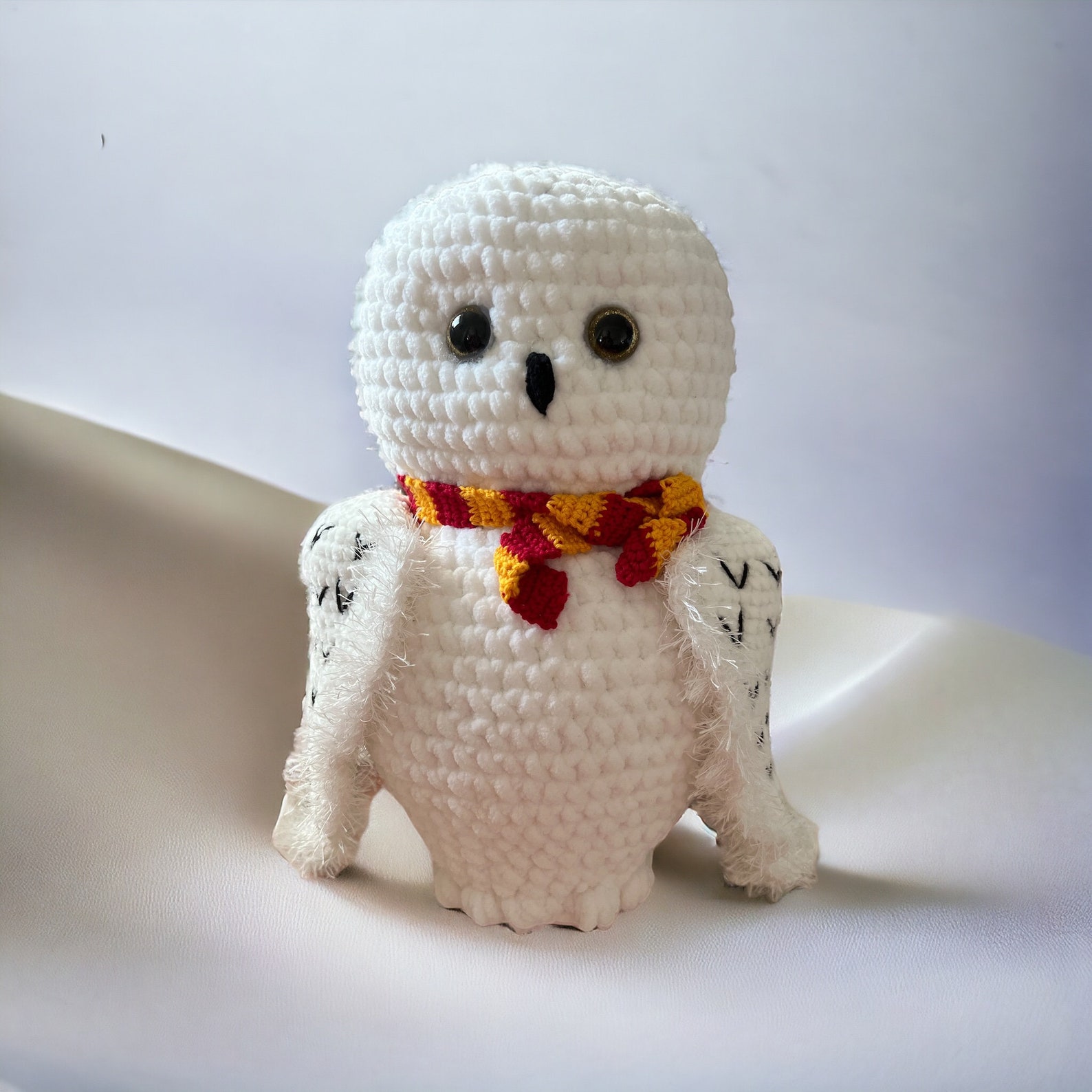 Crochet Owl Toy Amigurumi Handmade Plush Bird Custom Woodland Toy Soft ...