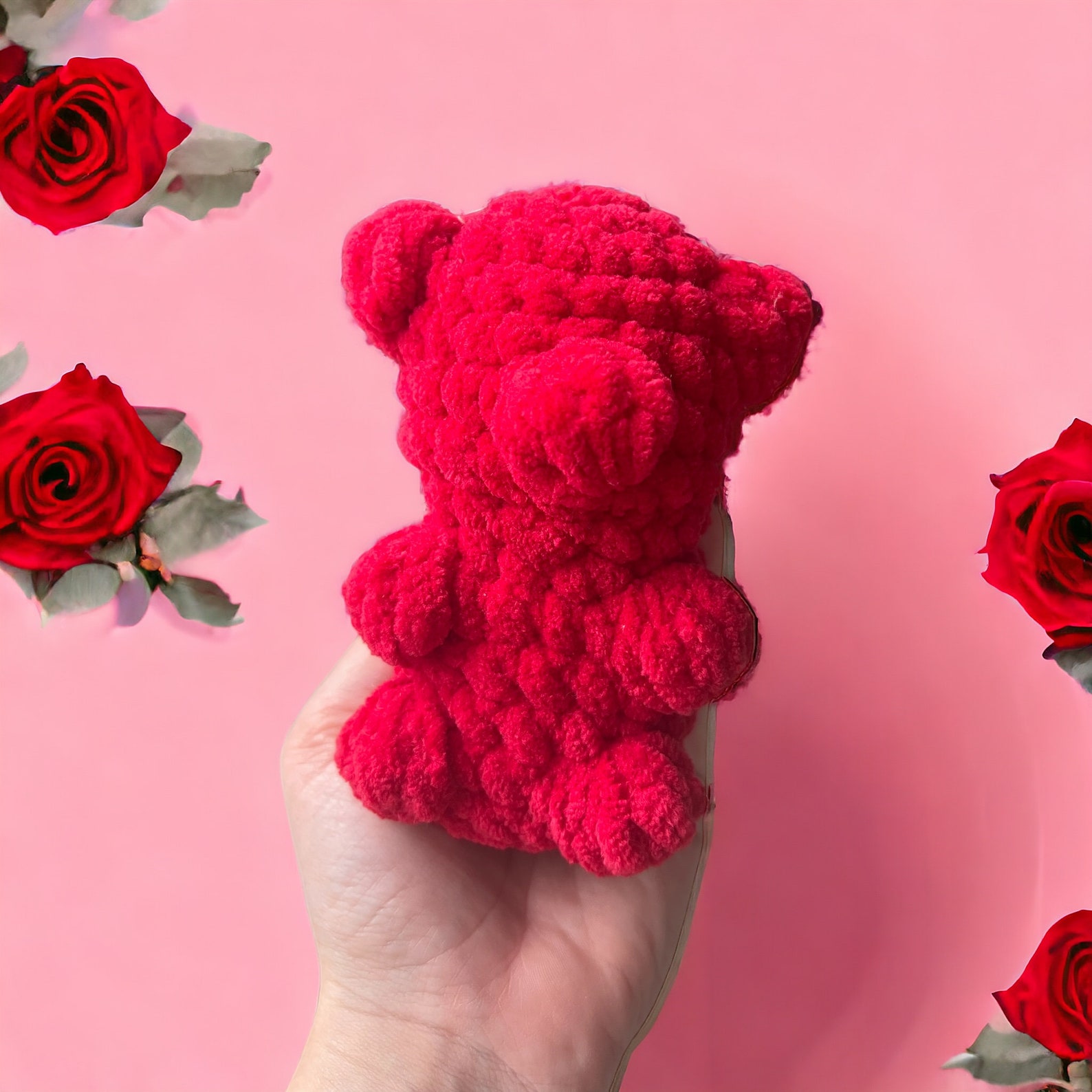 Crochet Gummy Bear Amigurumi Pattern, No Sew (PDF Pattern) - Etsy