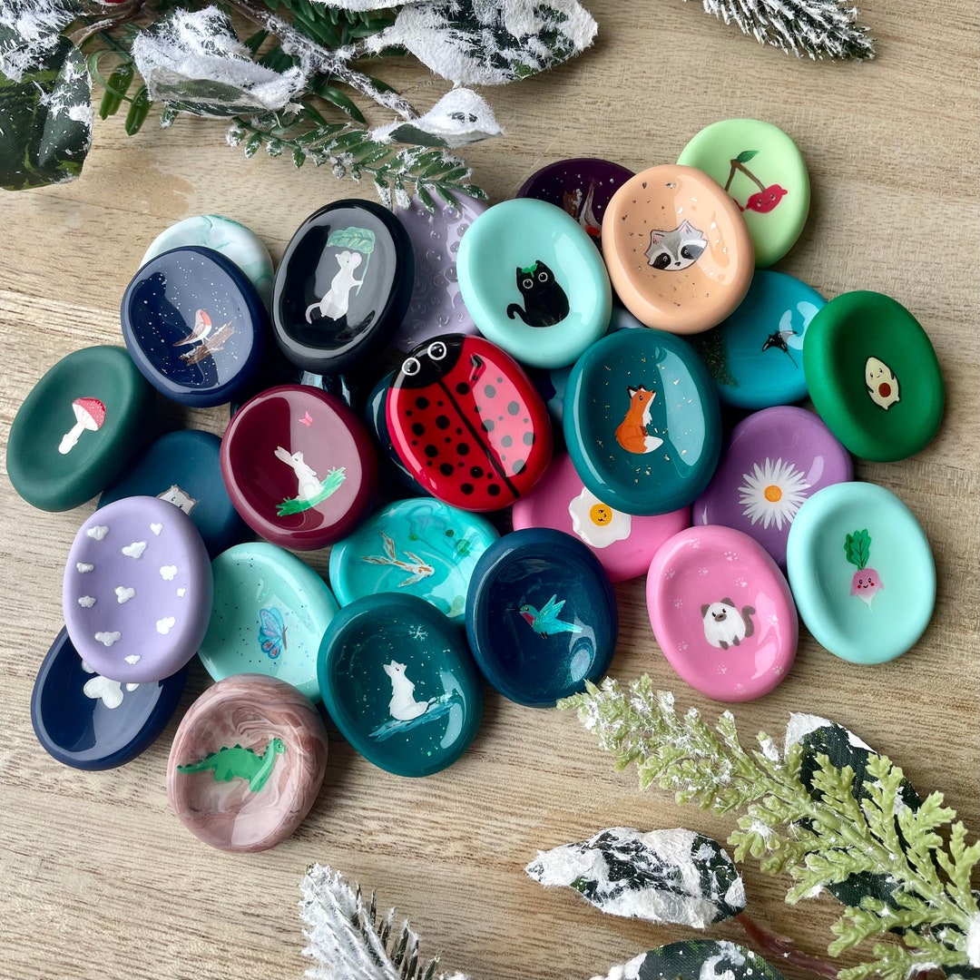 Worry Stones Fidget Toy Anxiety Relief - Etsy