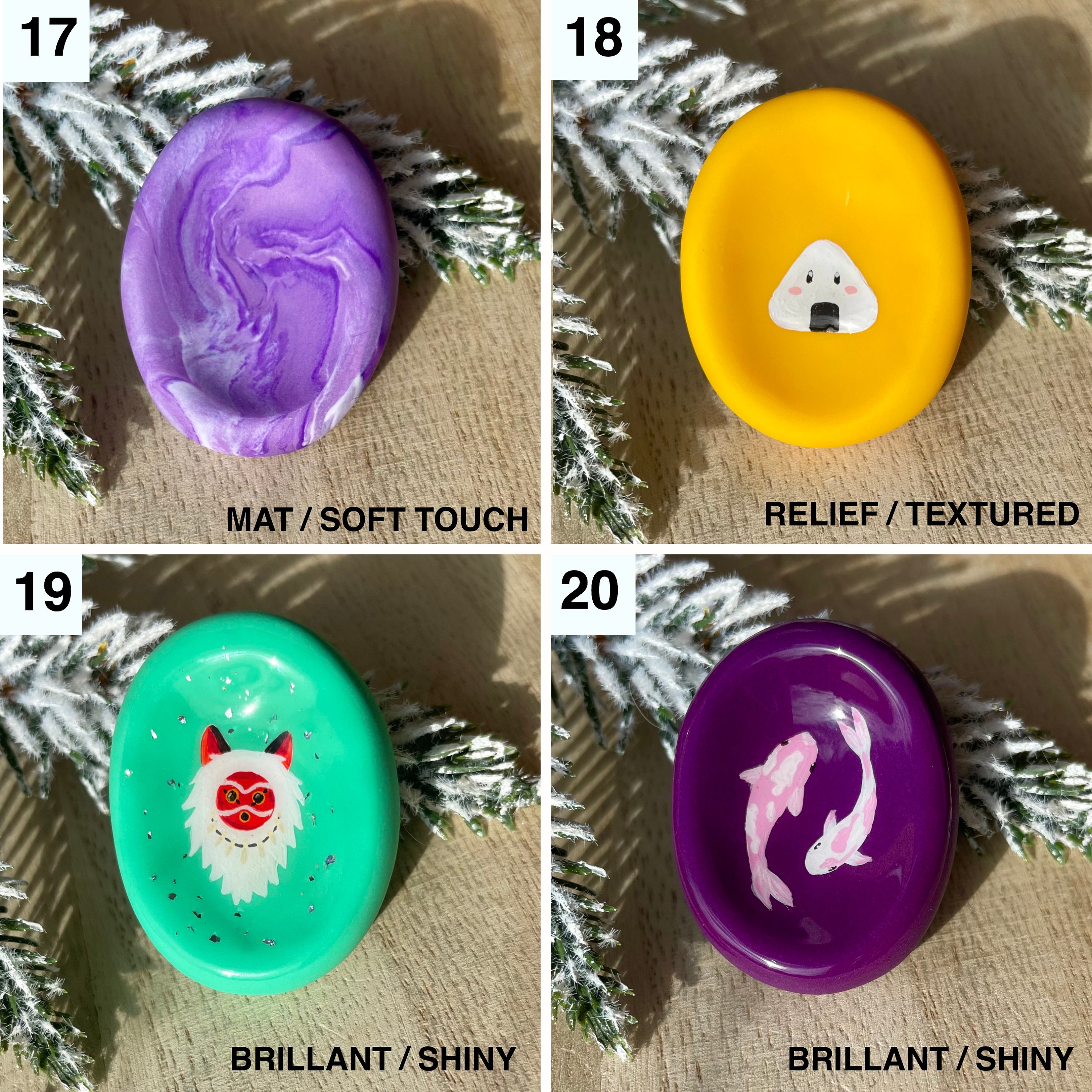 Worry Stones Fidget Toy Anxiety Relief - Etsy UK